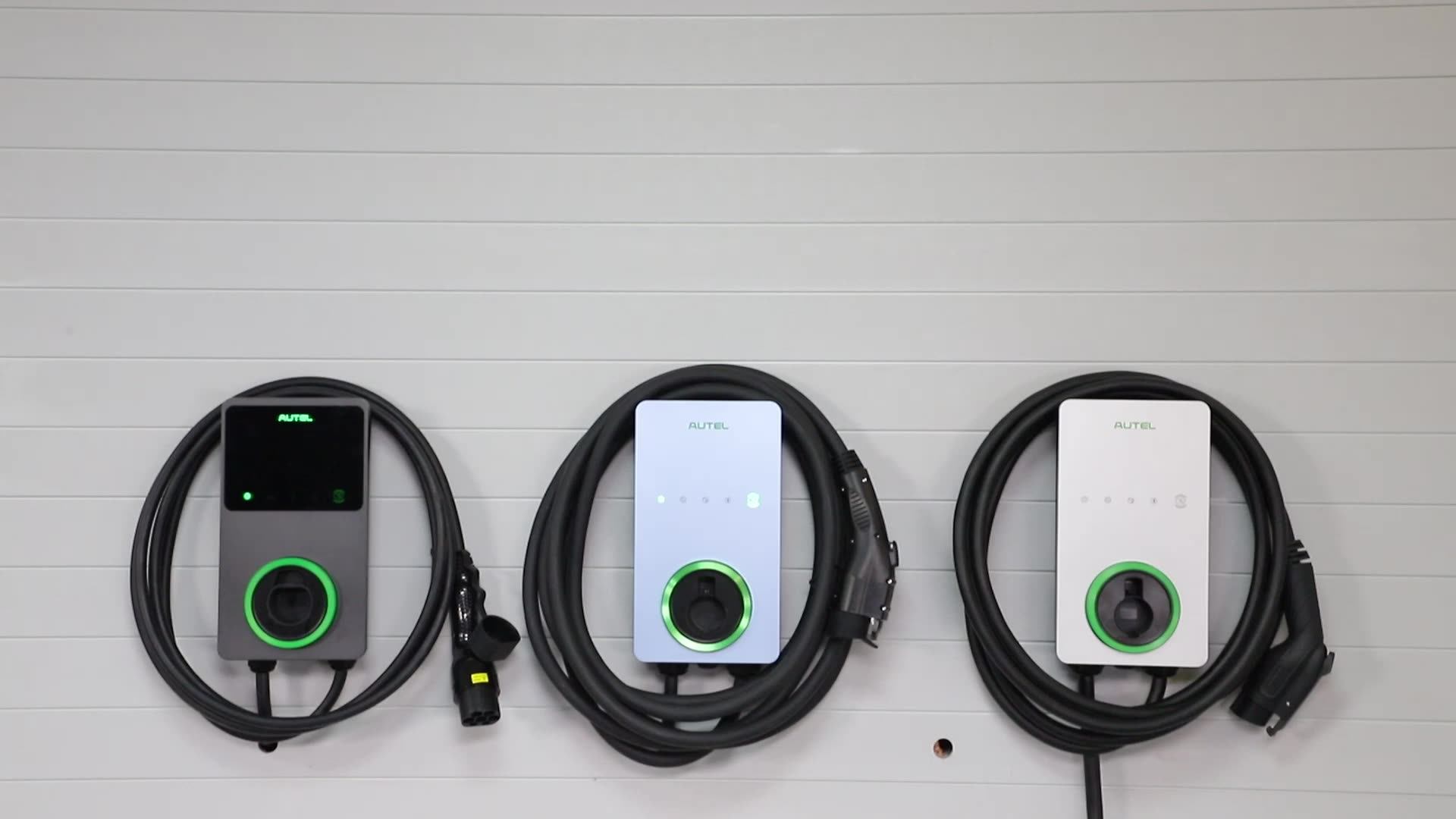 Autel Ocpp Evse Home Ev Charger Ip65 Level 2 Ev Charging 50a Wifi And ...