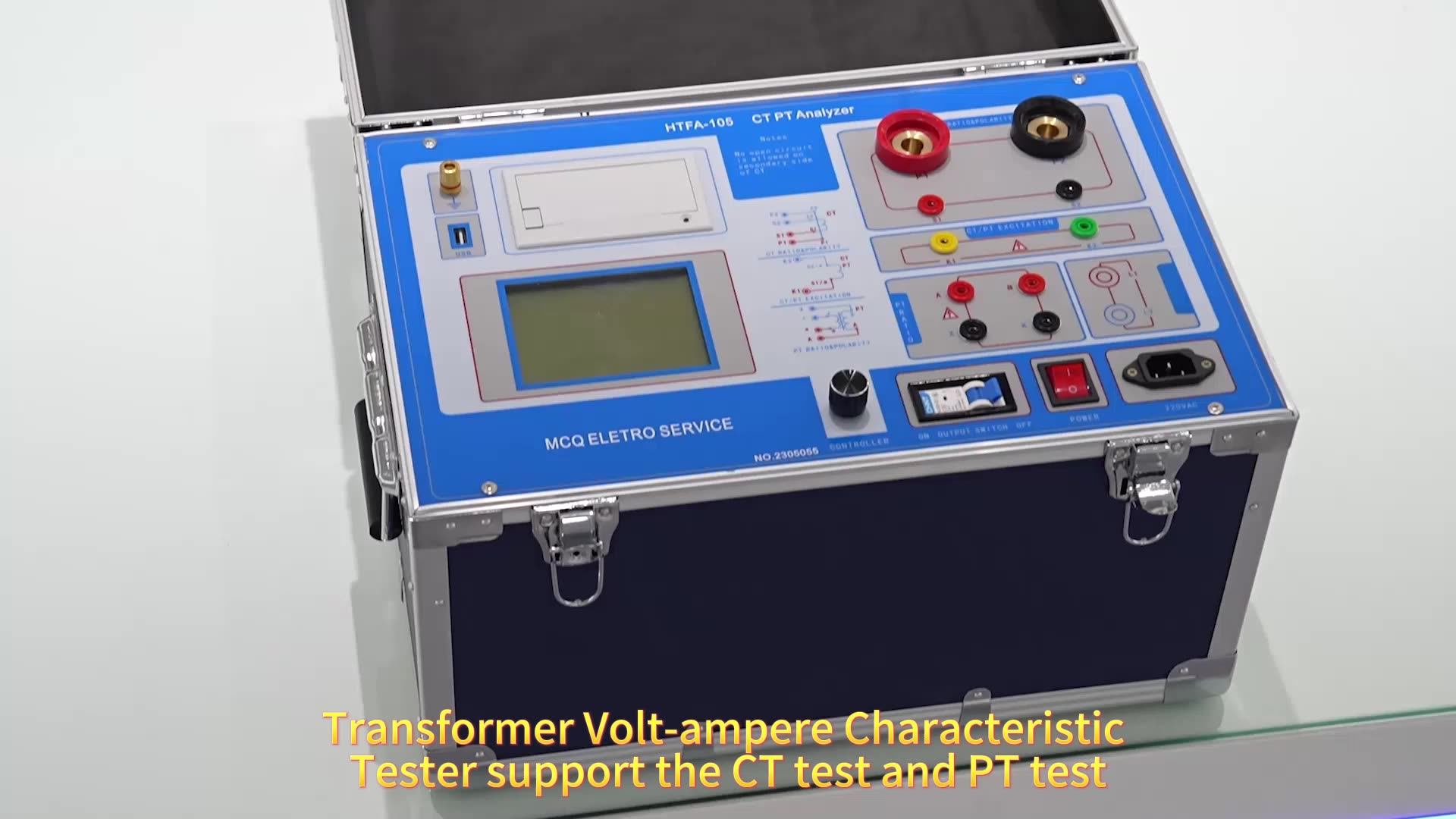 G Uhv-107 Transformer Turns Ratio Polarity Comprehensive Characteristic ...