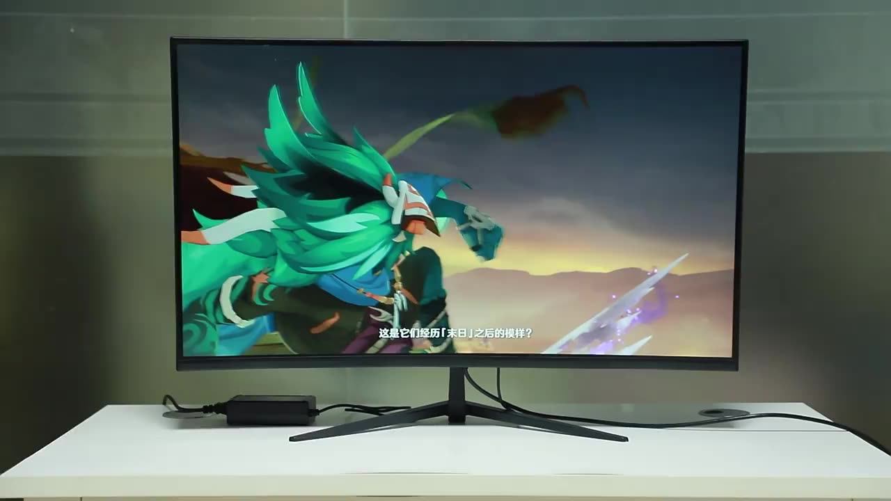 Game Monitor Curved Led Panel Screen 1080p Monitor 27inch 75hz For ...