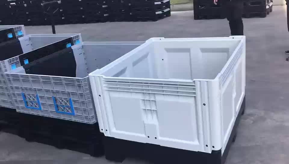 Foldable Heavy Duty Virgin Plastic Storage Fish Bin - Buy Collapsible ...