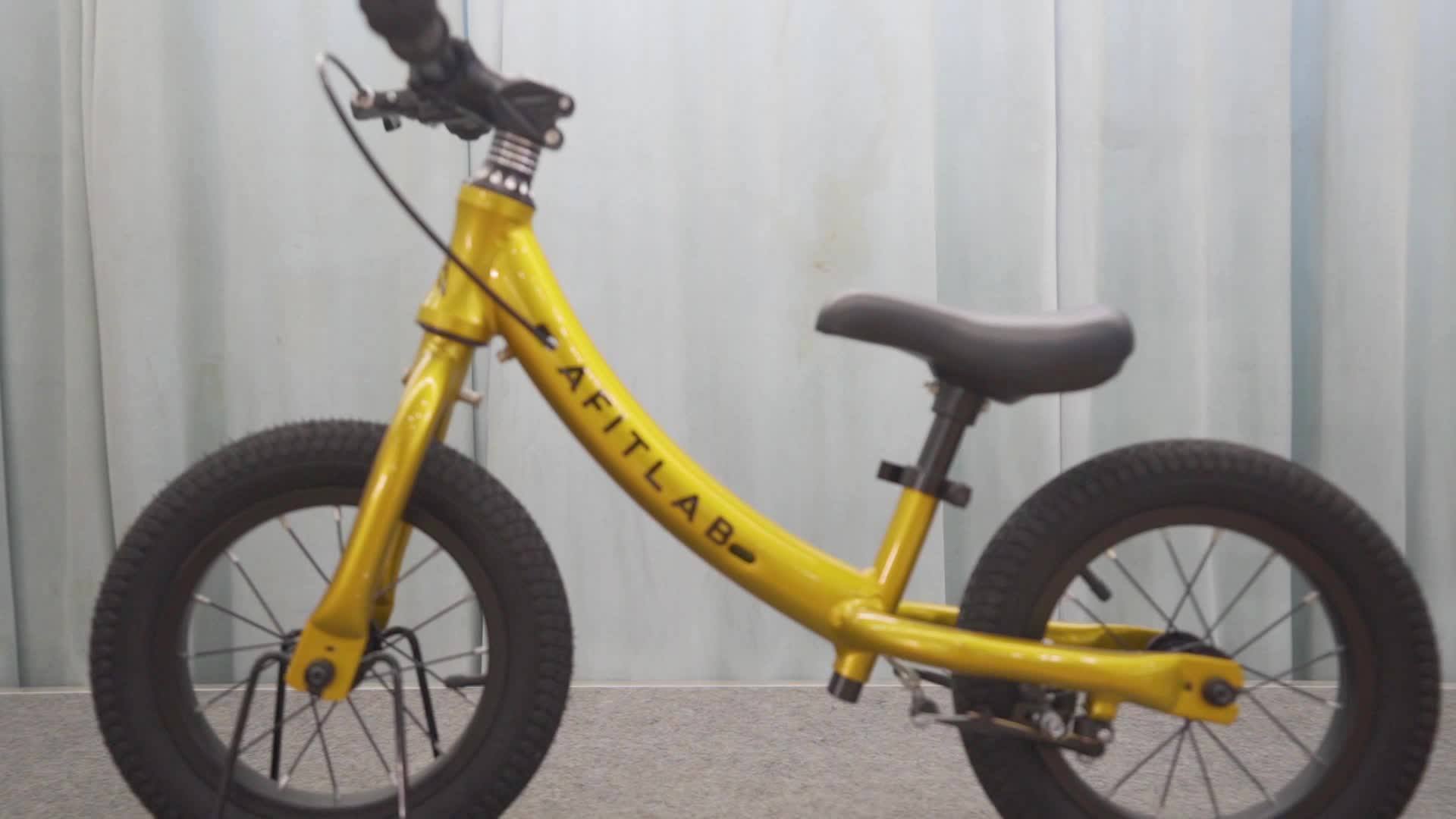 No Handle Brake Children Balance Bike With Rubber/12 Inch New Material ...