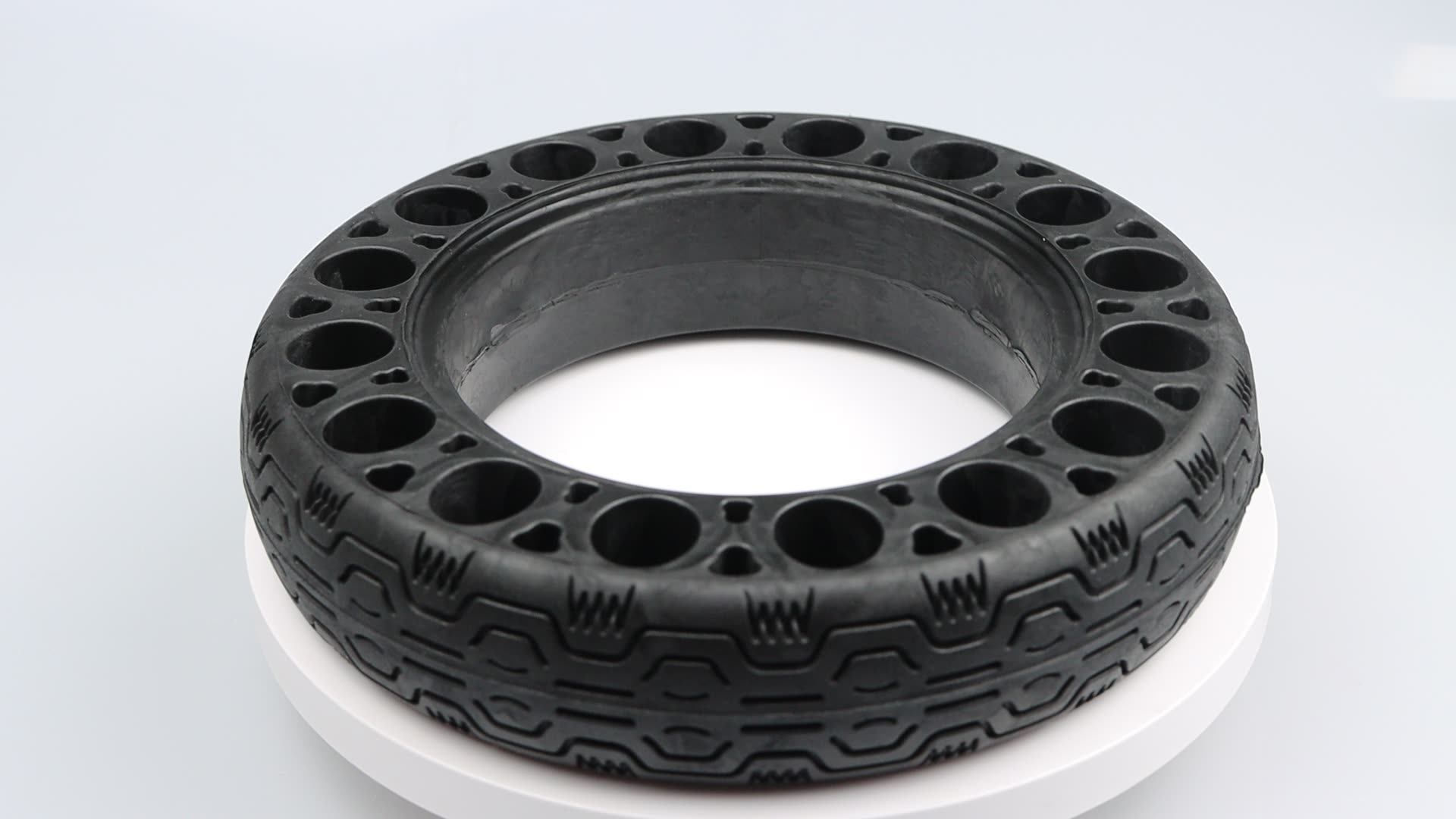 10x2.5 Inch Solid Honeycomb Rubber Front And Rear Tires For Ninebot Max ...