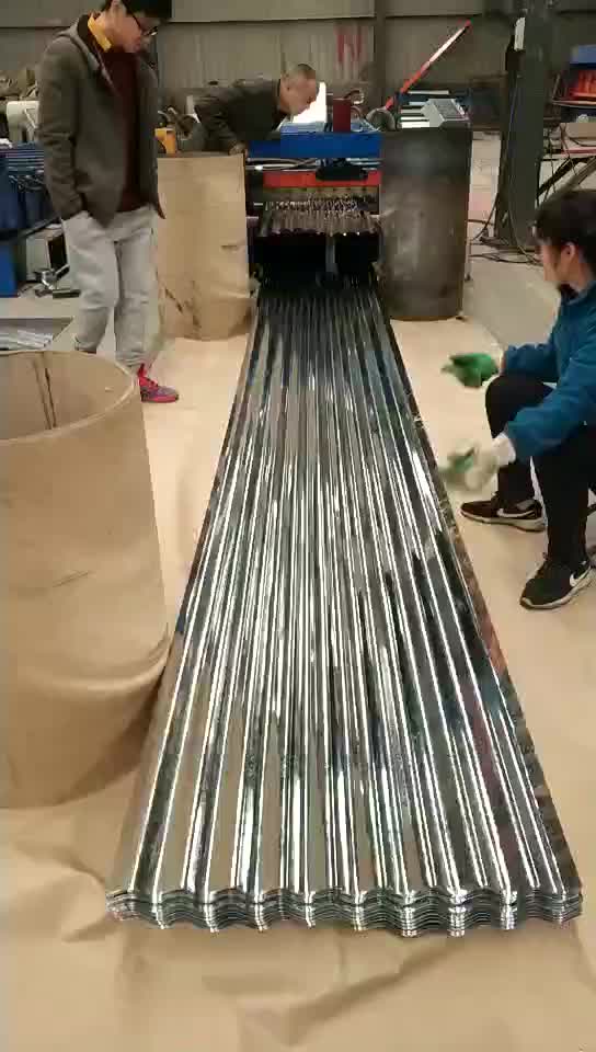 0 3mm 0 4mm Galvanized Corrugated Sheets Weight Steel Roofing Sheets