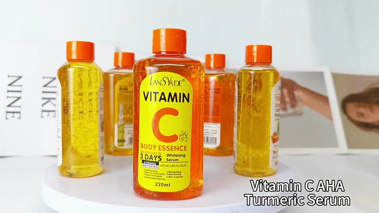 Anti Aging Vc Face Serum Private Label Natural Organic Whitening ...