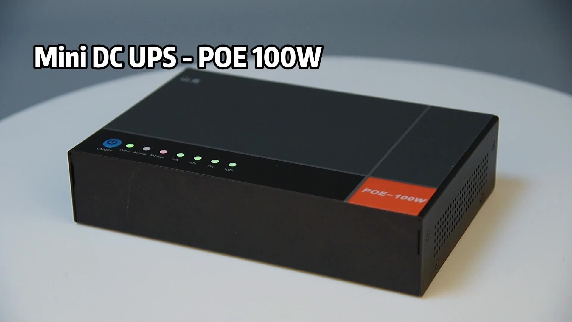 Ske Mini Ups Output Dc 12v 6a 9v/5v 2.5a Poe15v 24v 48v Lithium Battery ...