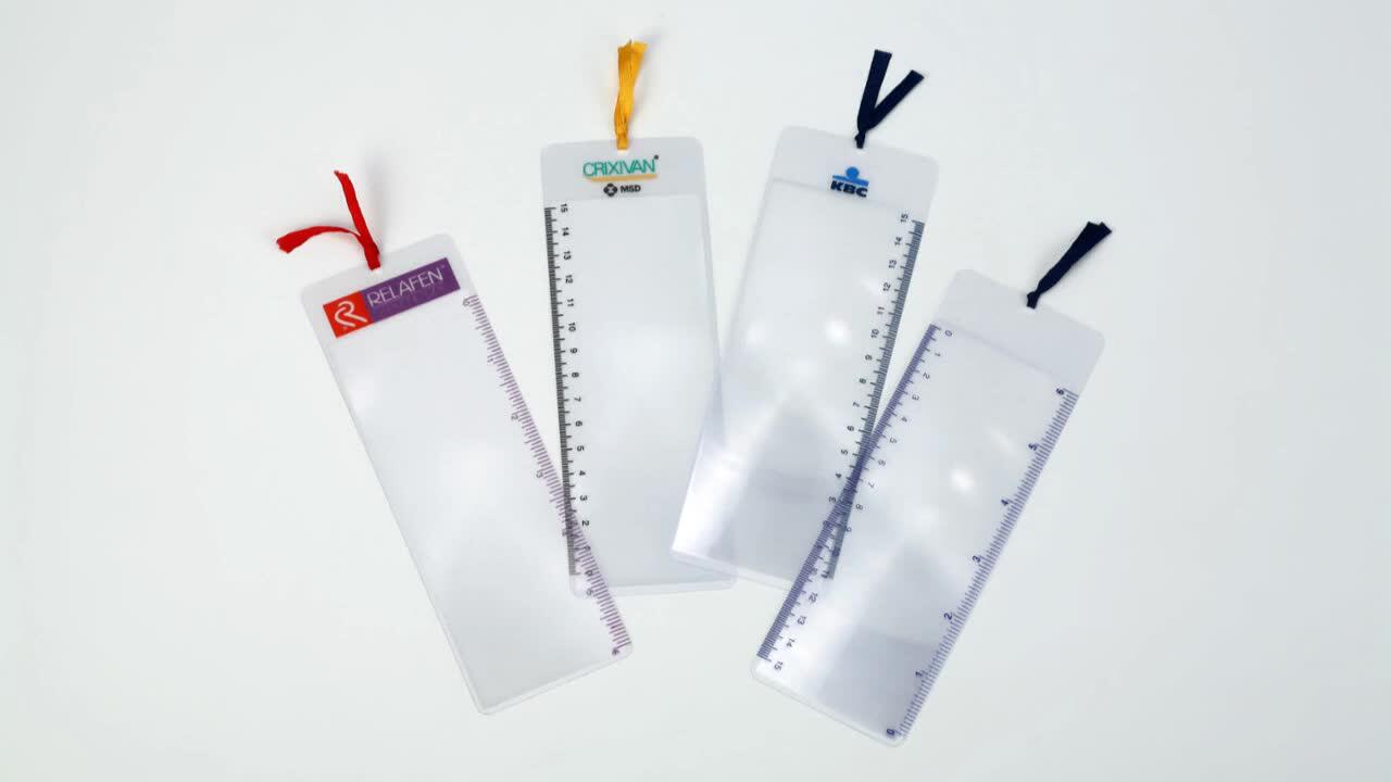 Wholesale Customized 3x Bookmark Magnifying Sheet - Buy Ruler Reading ...