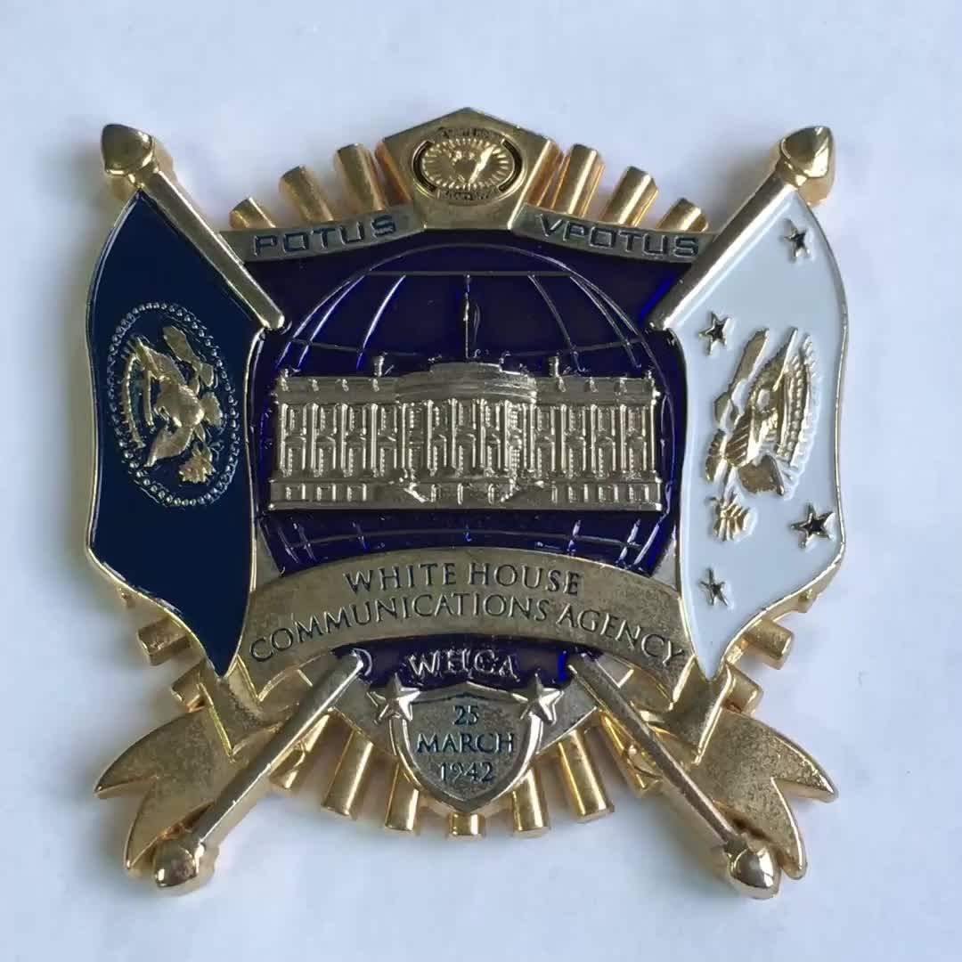 China Factory Custom Made Military Medal With Ribbon - Buy Military ...