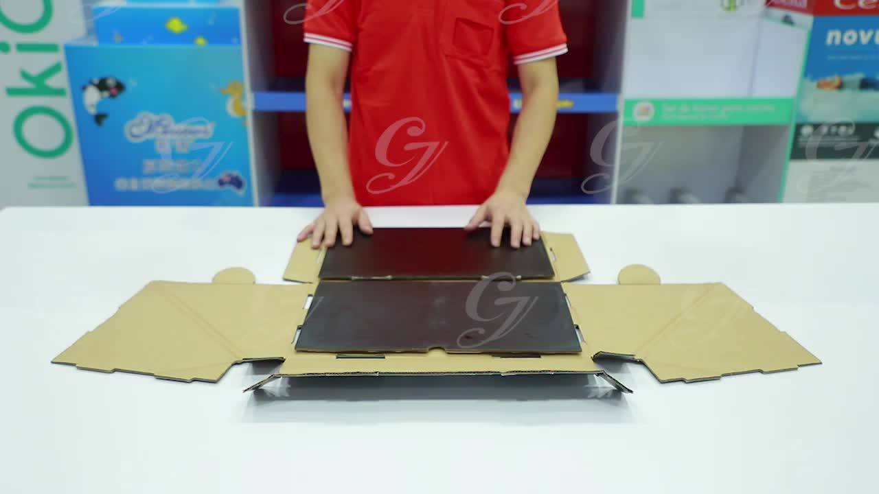 Cmyk Printing Logo Customized Cardboard Pdq Corrugated Desktop Paper ...