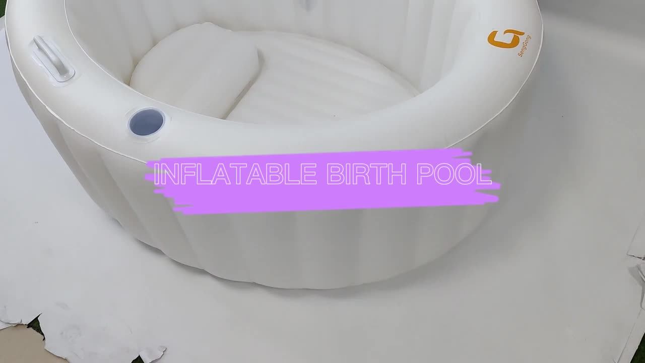 Milk White Birthing Tubs Inflatable Birth Pool - Buy White Inflatable ...