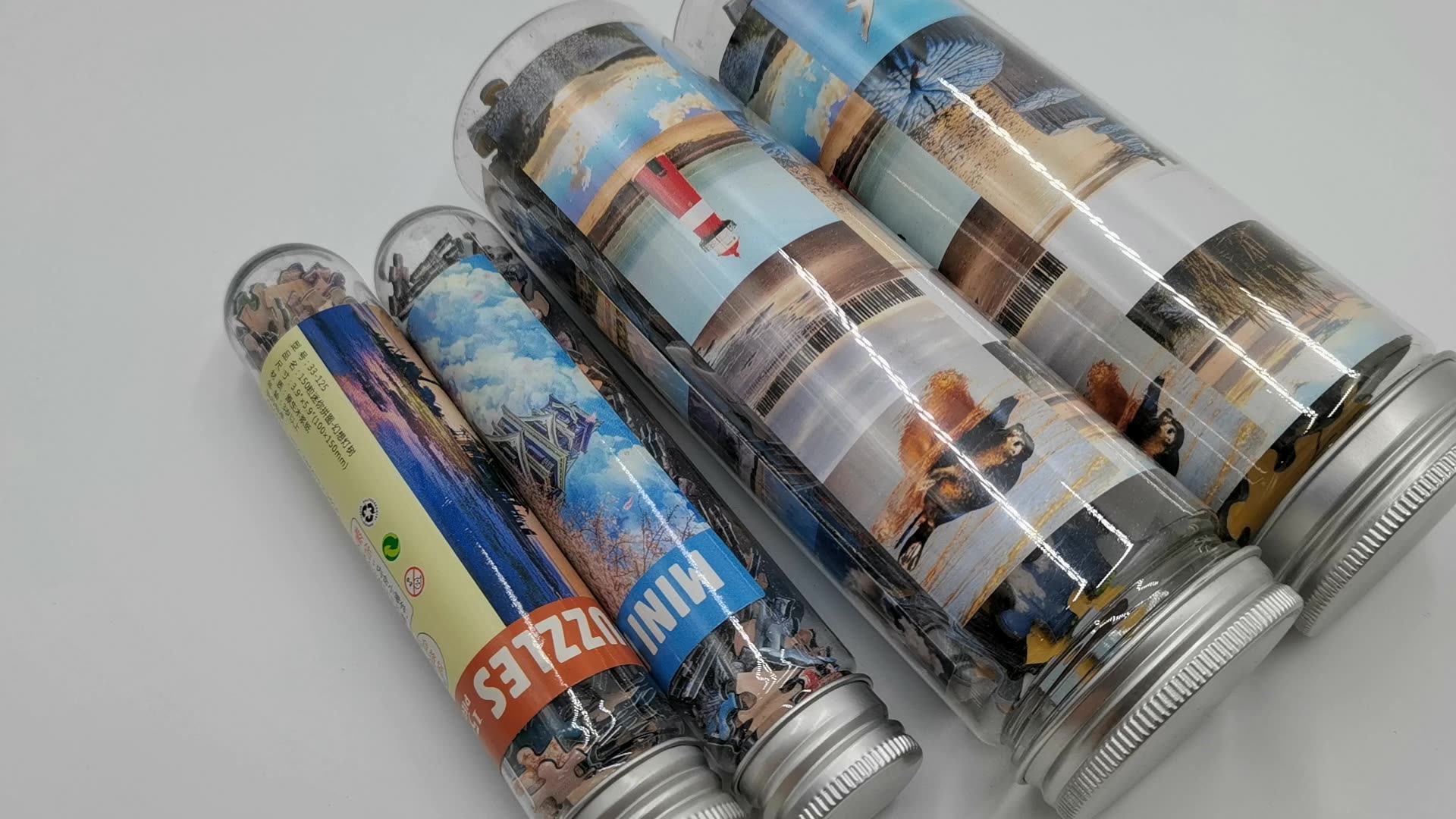 234 Piece Mini Test Tube Puzzle Intelligence Educational Interesting ...