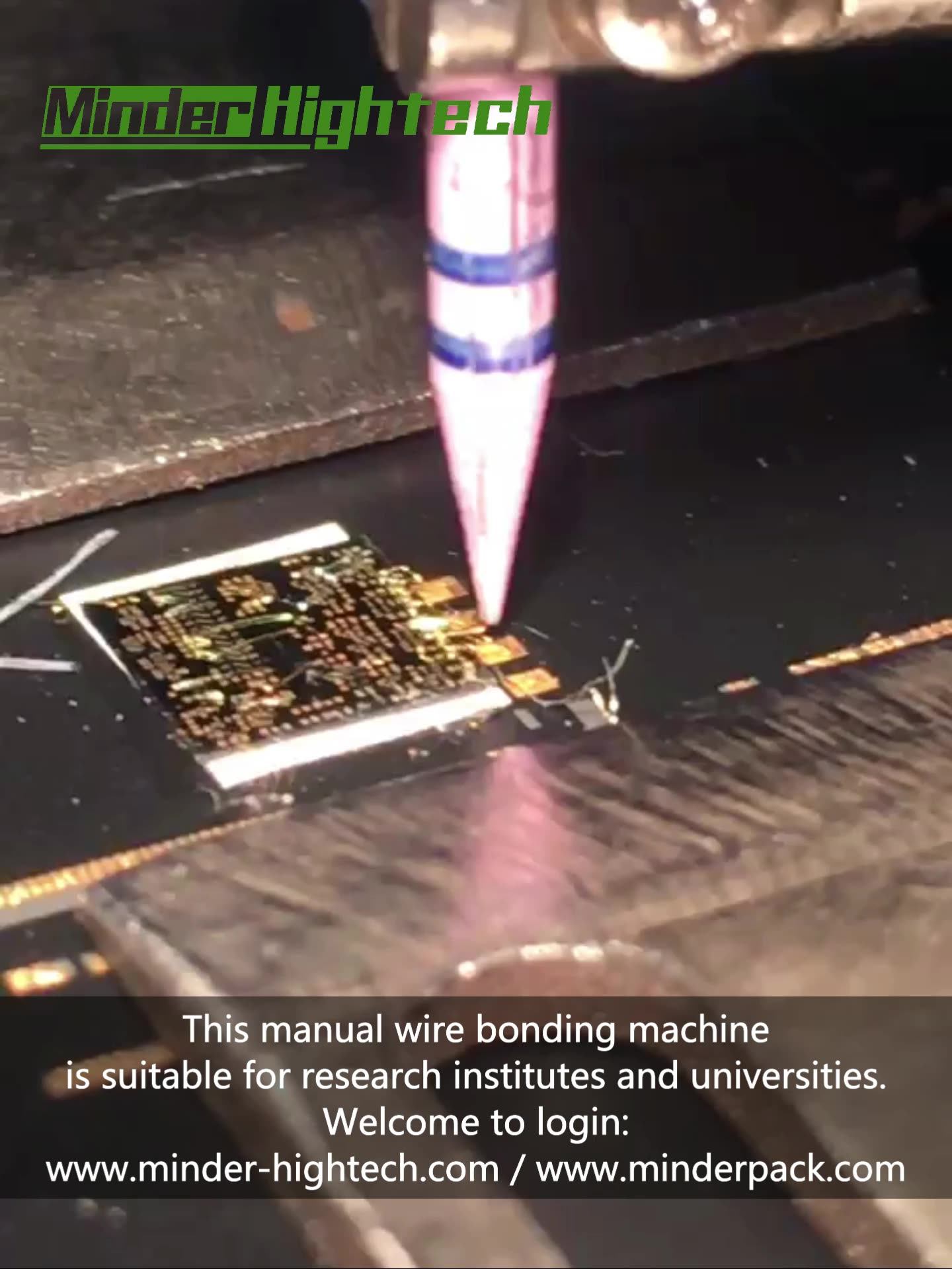 Led/ic Wire Bonding Wire Bonder Special Measurement Microscope Bond ...