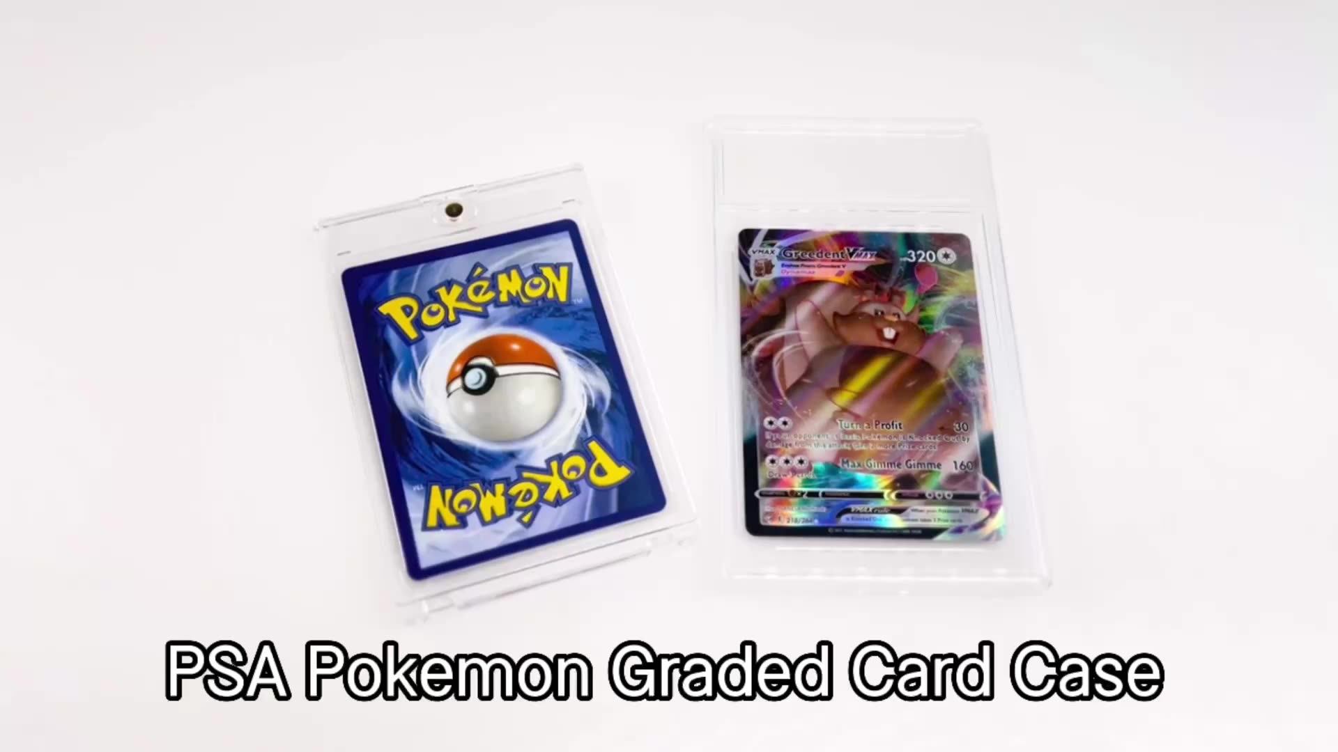 2.5x3.5inch Bgc Grading Yu-gi-oh Card Display Case Acrylic Ultrasonic ...