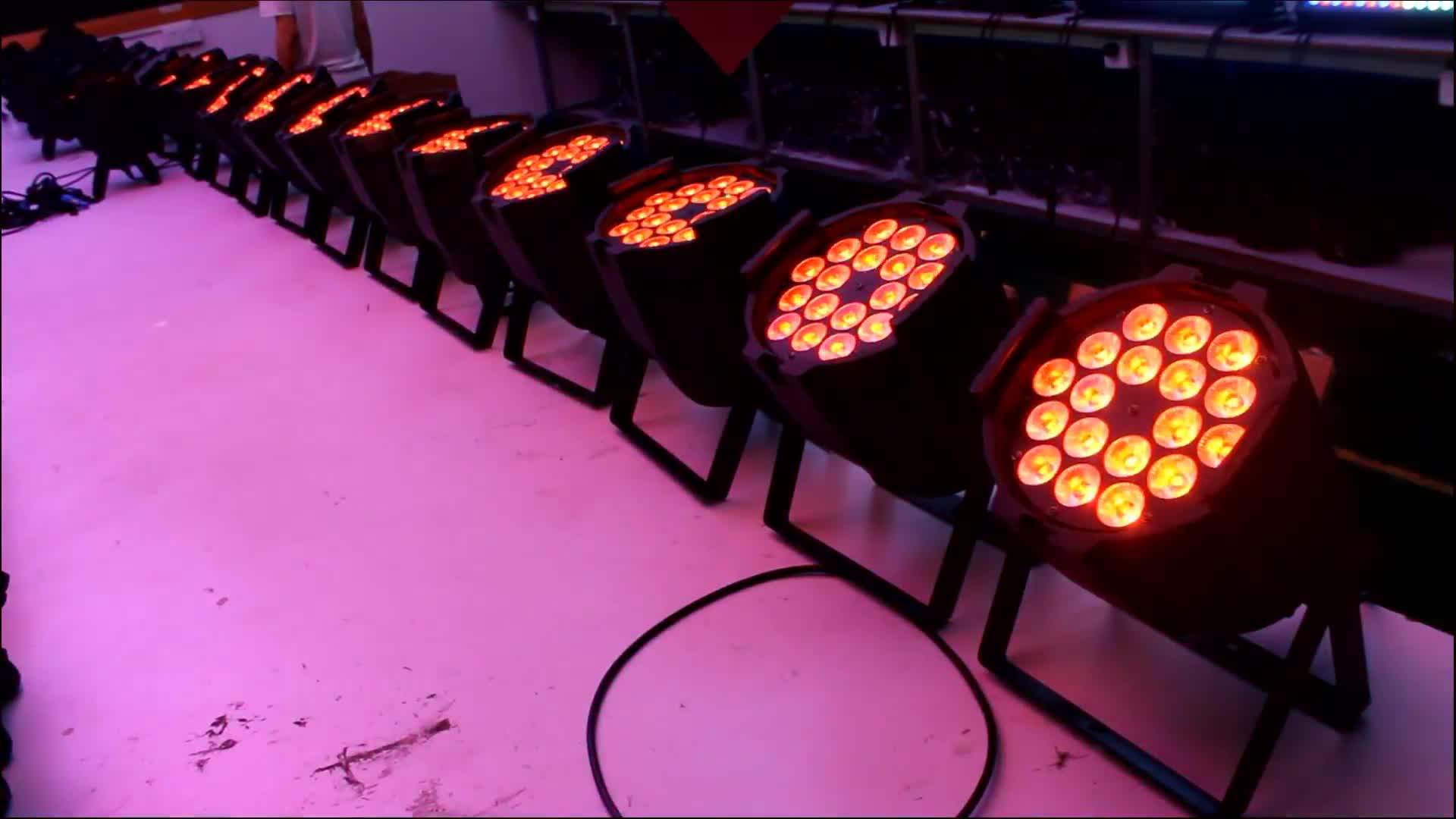 Wall Wash 18*18w Rgbwa Uv 6in1 Led Par Can Light - Buy Led Par Can ...