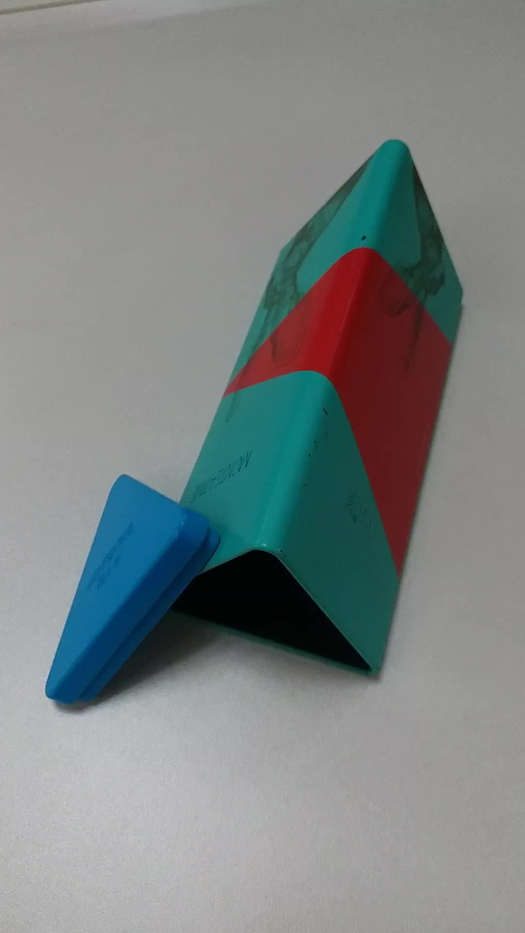 Triangle Shape Customized Tea Tin Box Coffee Bean Tin Can Food ...