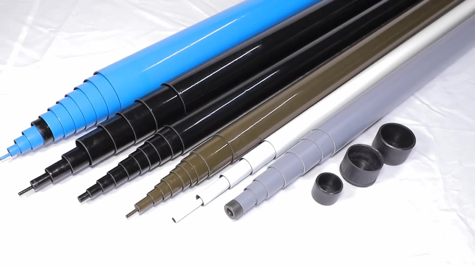 50 Foot Fruit Harvesting Carbon Fiber Extension Telescopic Pole - Buy ...