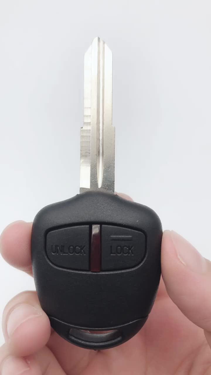 2 Buttons 433 Mhz Id46 Chip Car Remote Smart Key Shell Case For ...