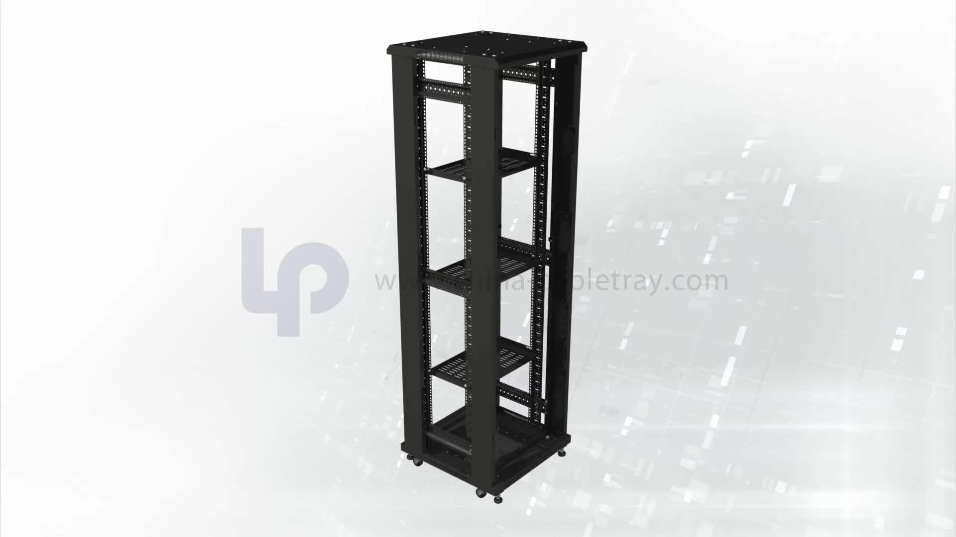 Ningbo Lepin Custom Factory Black Network Cabinet 5g Data Center 19 ...