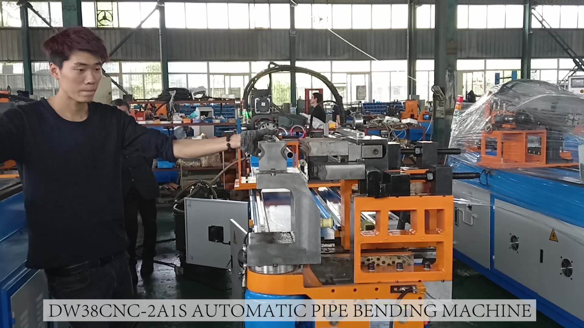 Hydraulic Pressure Pipe Bender Mini Dw38cnc 2a1s 3d Square Rectangle ...