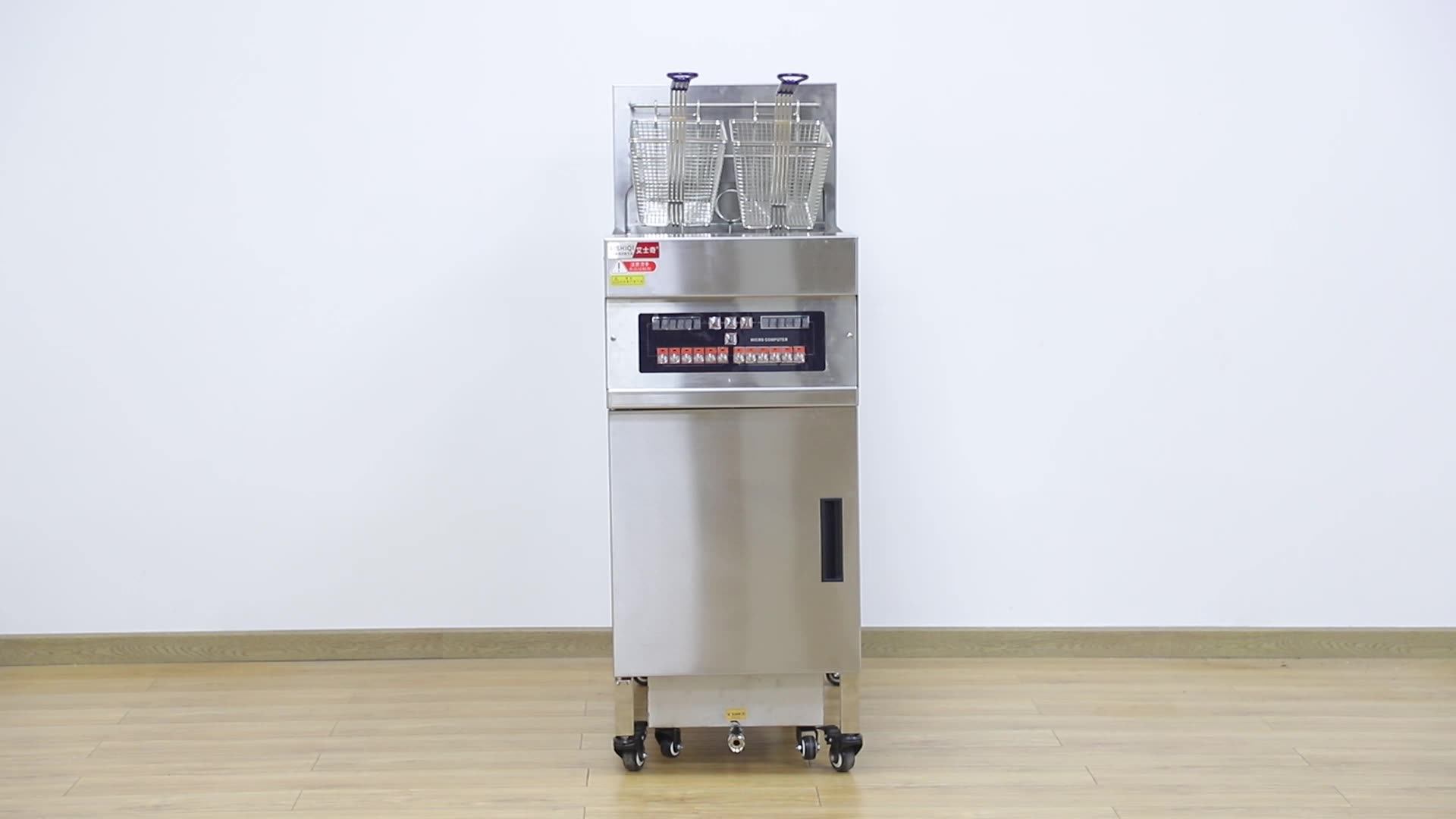Fast Food Restaurant Kitchen Kfc Fryer Machine Industry Gas/ Electric ...