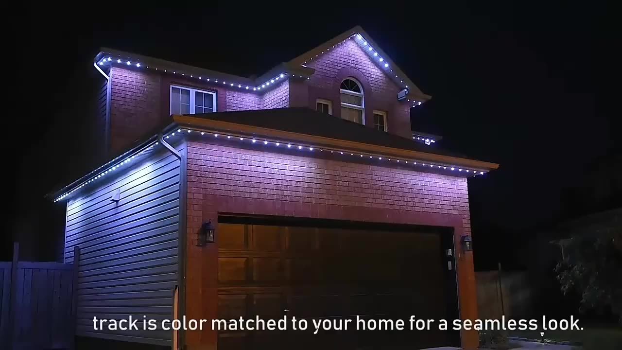 Twinklight Christmas Light Rgb And Rgbw Permanent Christmas Light Track ...