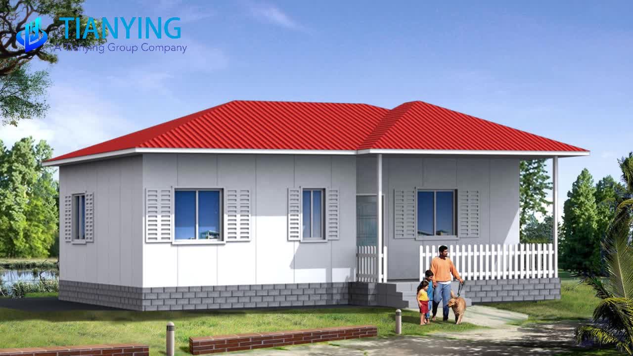 Light Steel Frame Prefab Home Prefabricated Modular Homes Prefab House ...