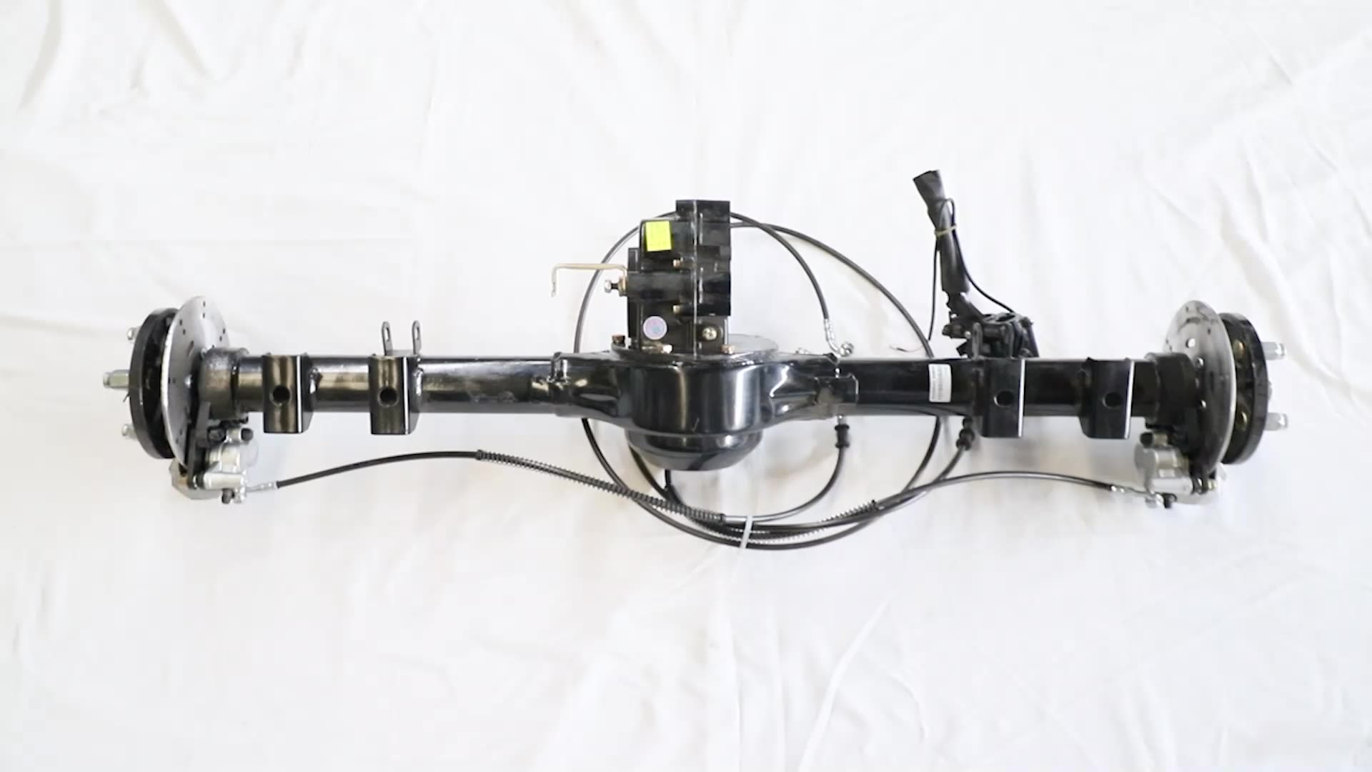 48v 60v 72v 2000w Motor Differential High Power Disc Brake Rear Axle Differential For ...