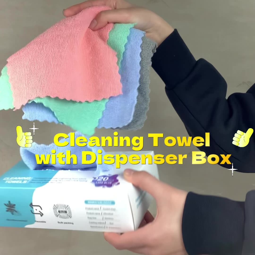 Kitchen Dish Washing Disposable Wash Towel Reusable Decimation Rag ...