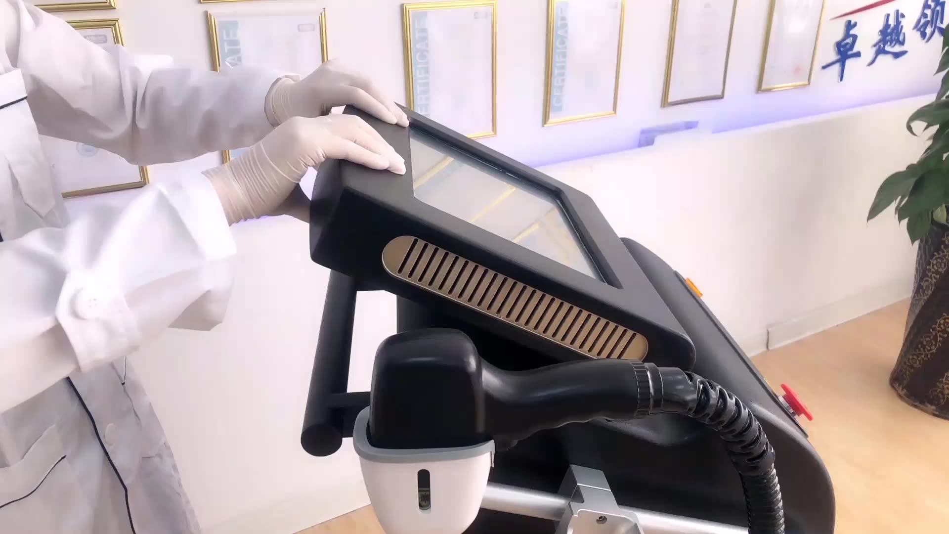 Fast Slide Alma Soprano Ice Platinum Laser Xl Titanium Painless 755 808 ...