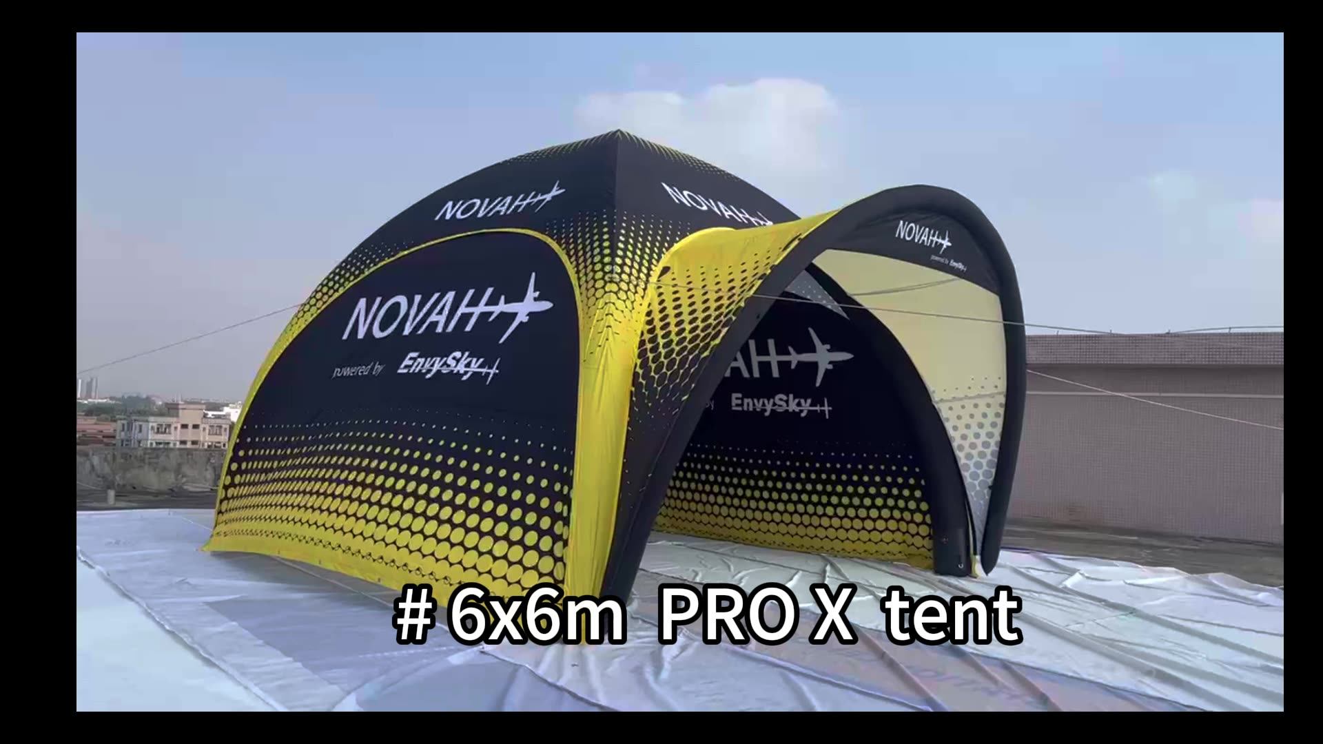 Inflatable Sealed Folding Portable Shade Expo Tent Shadow Air Marquee ...