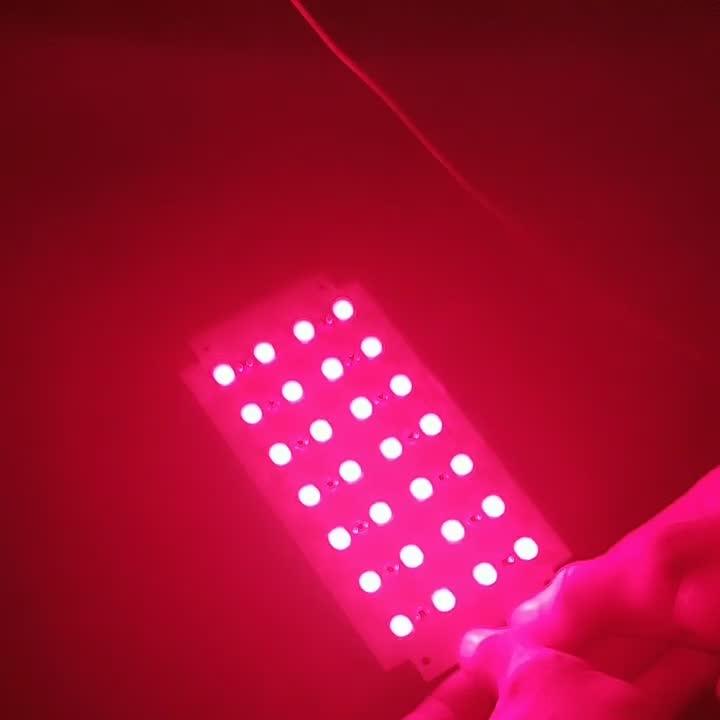 Custom Medical Therapy Pcb High Power Led Pcb 28w Infrared Light 660 Nm ...