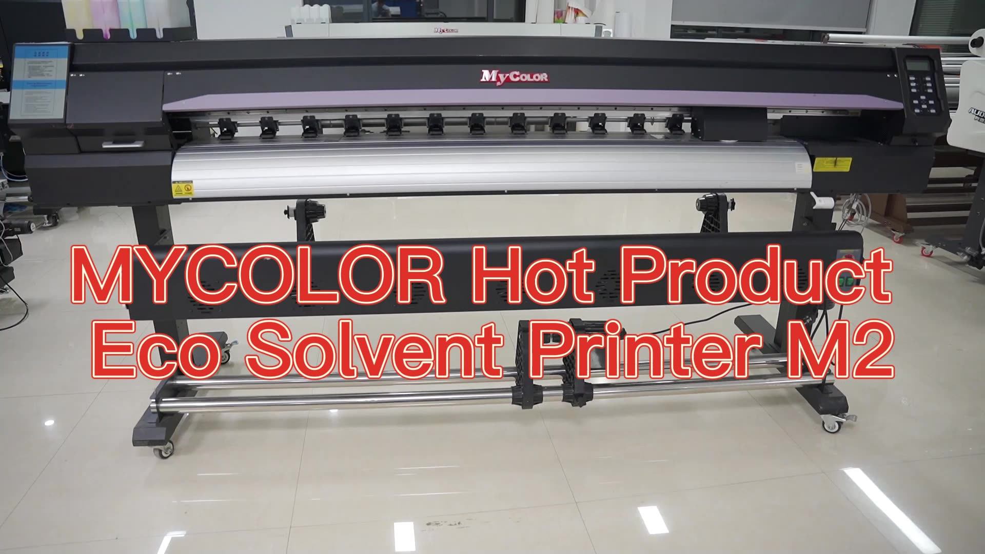 Mycolor I3200 1.8m Eco Solvent Printer: Your Ally For High-quality ...