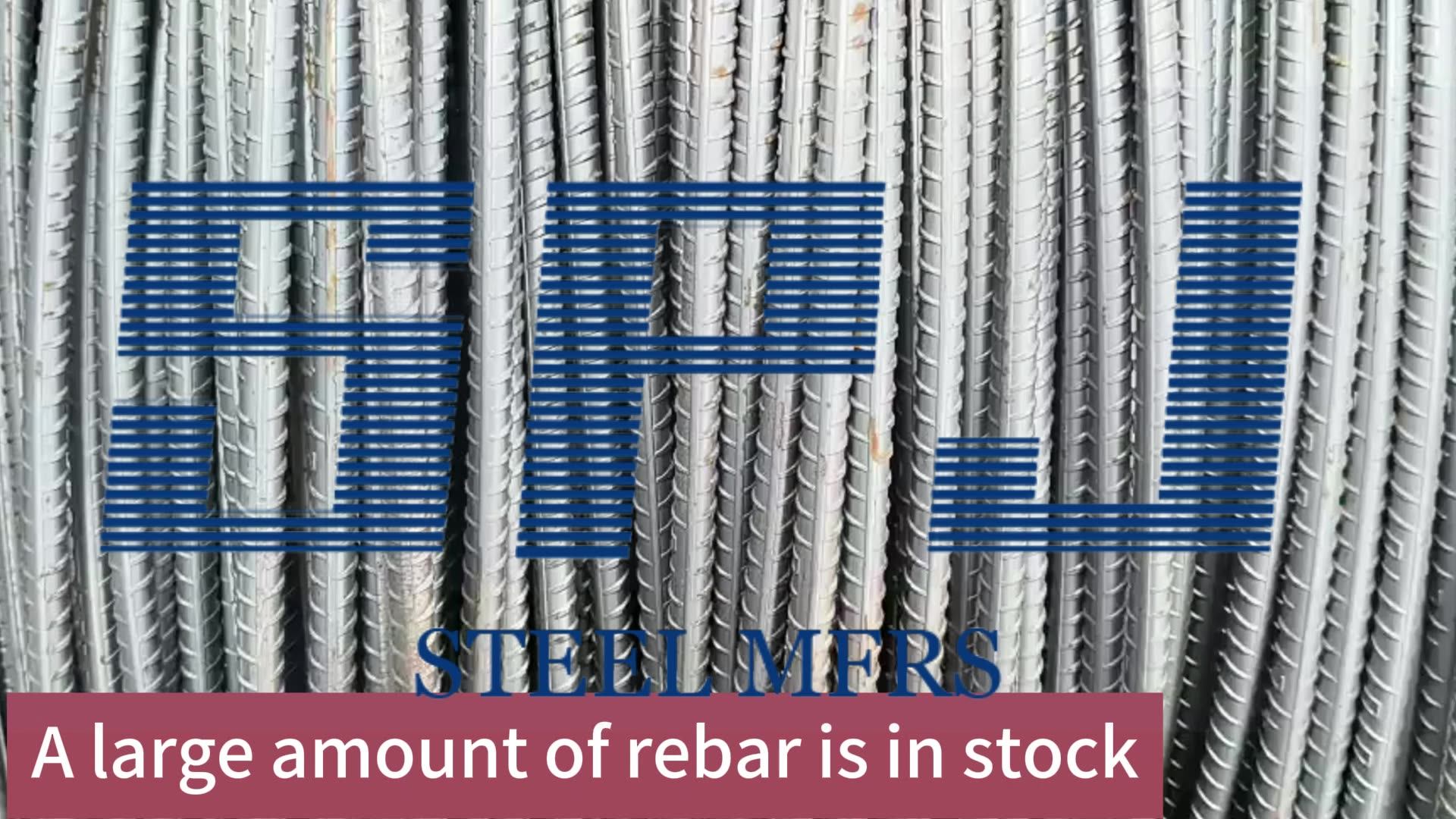 Deformed Rebar 10mm 12mm 16mm Reinforcing Concrete Steel Bar Ro - Buy ...