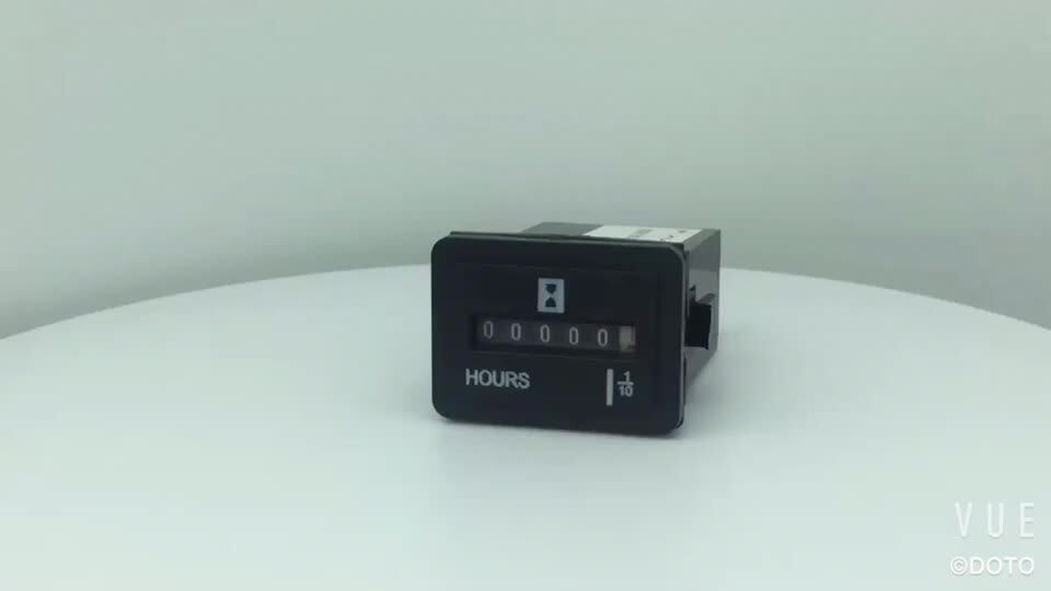 Sys-3 Mechanical Hours Meter Hour Meter Digital 12v 24v Timer Ac 220v ...
