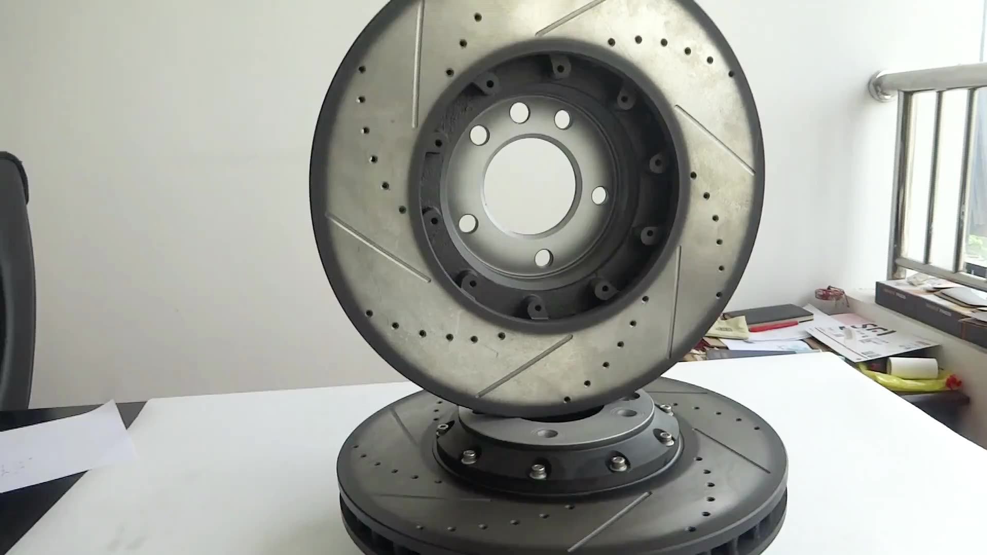 95535140161 Multifunctional Sale Cars 380mm Front Drilled Slotted Brake ...