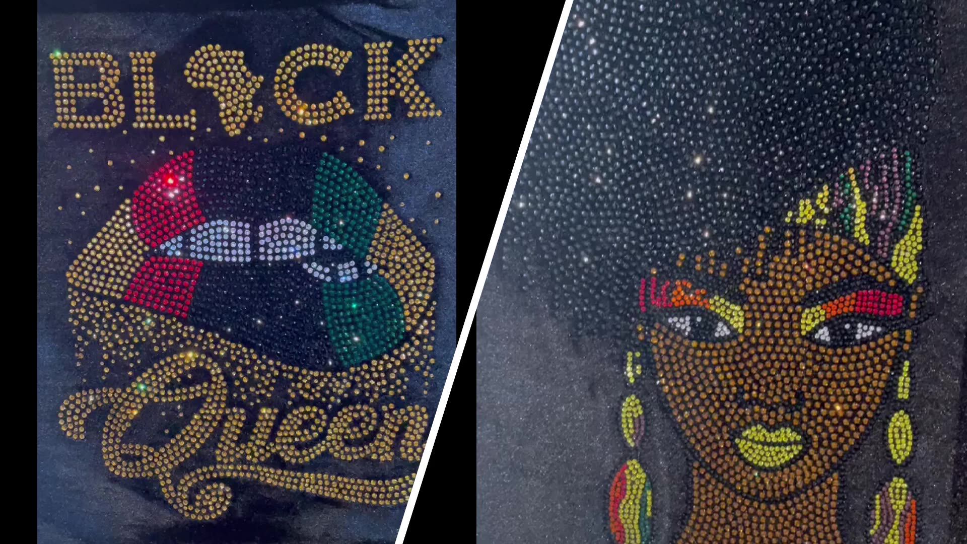 Popular Fashion Hot Fix Rhinestone Iron On Transfer Design Custom Logo ...