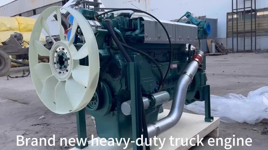 Sinotruk Howo Dump Truck Tractor Truck Part 371 Engine Wechai Engine In ...