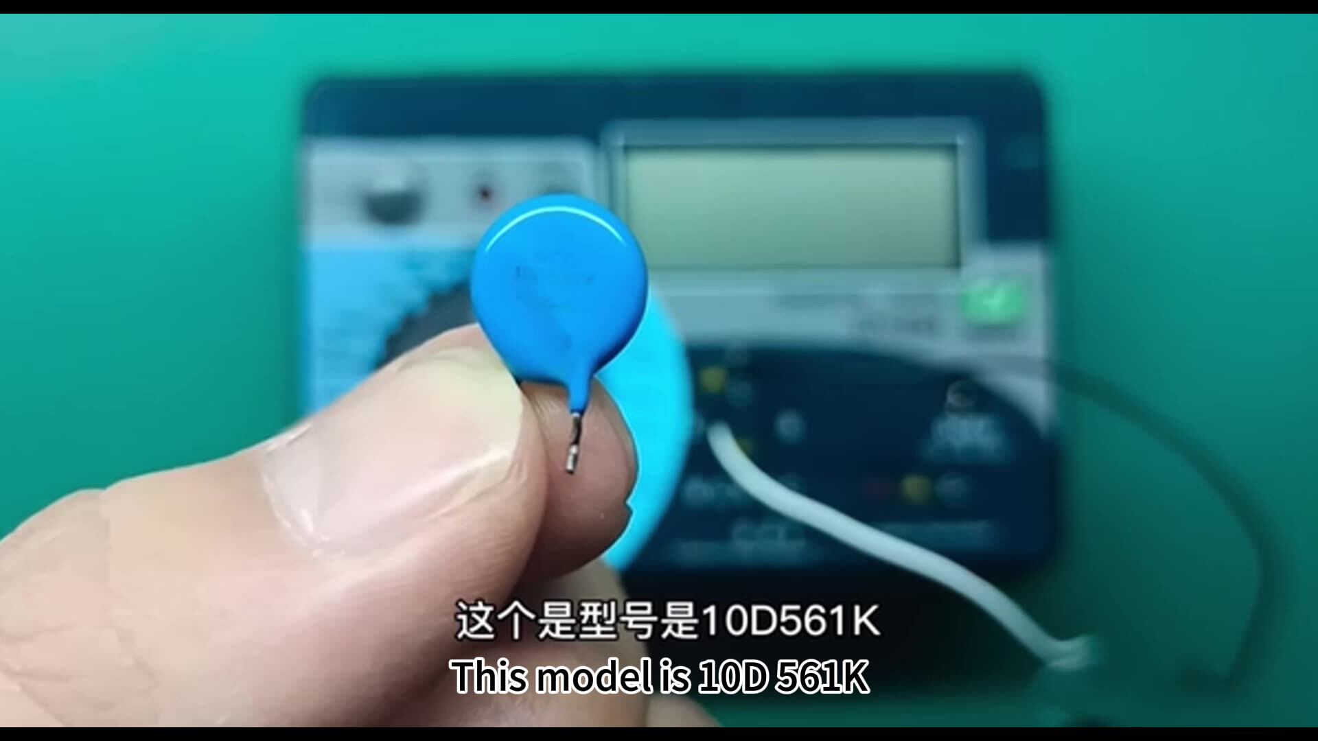 Blue 220v 300v 470v Varistor 3movs Metal Zinc Oxide 471k 05d431k 07k471 ...