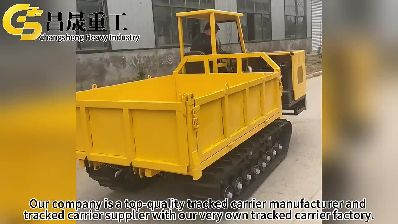 Factory Crawler Tipper Truck Vehicles Small Transporter 2ton 6ton 10ton ...