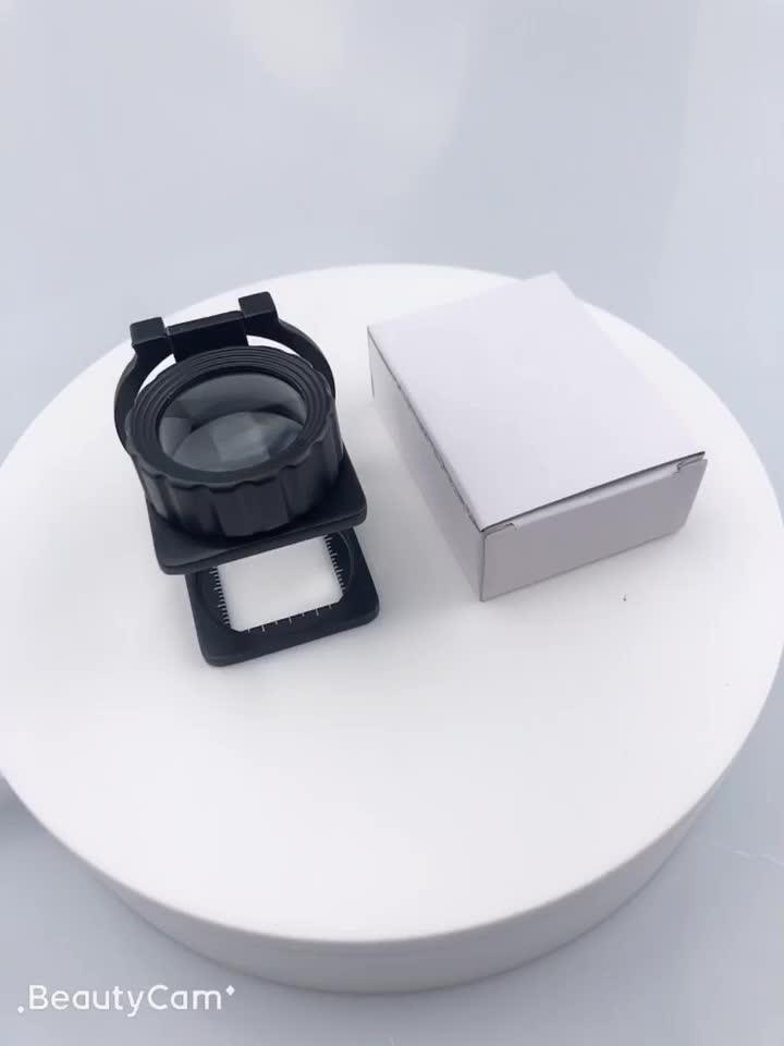 20x Full Metal Dual Lens Textile Fabric Magnifier - Buy Textile ...