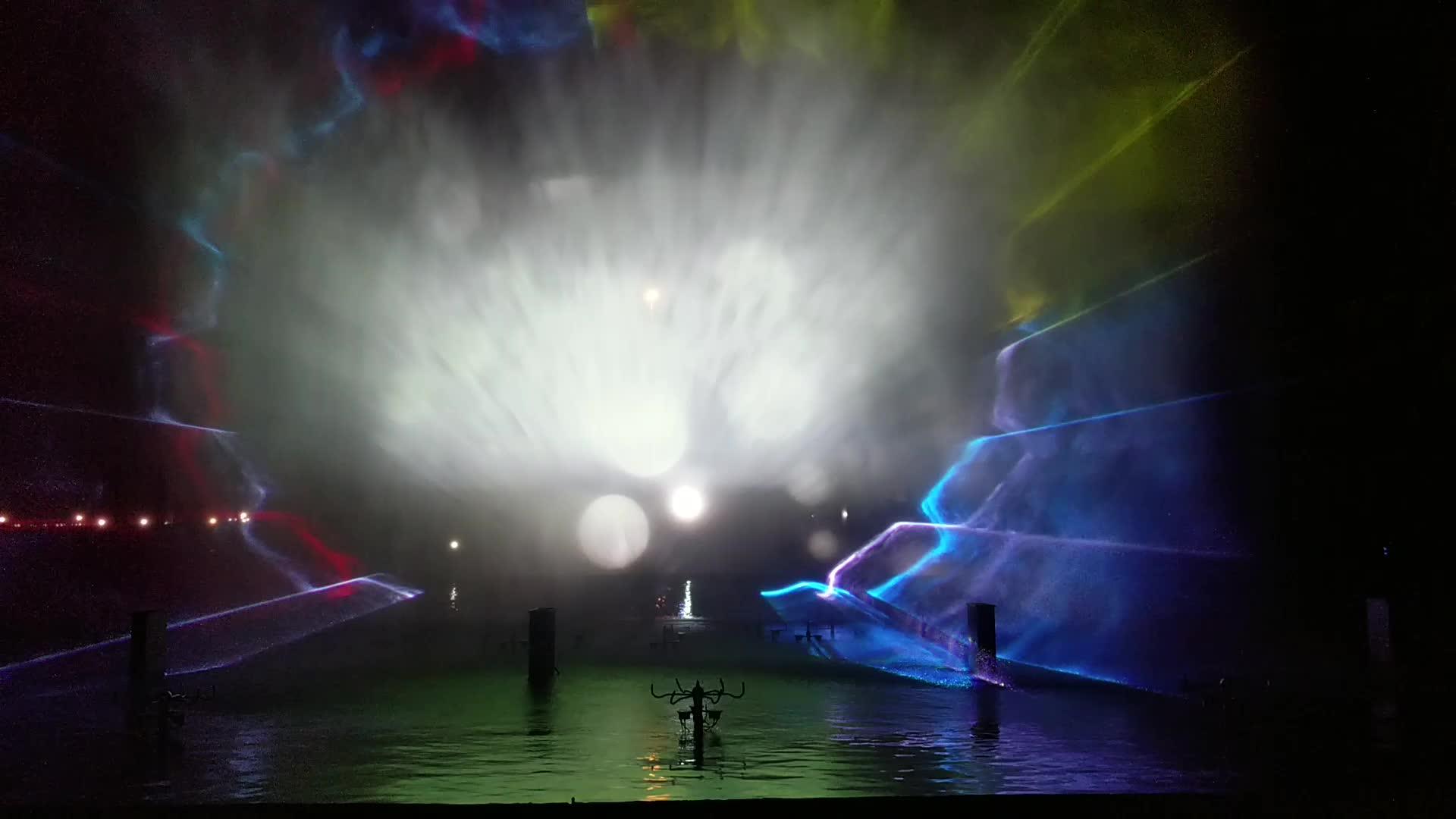 Unique Outdoor Fountains Show Water Screen Movie For Projector - Buy ...