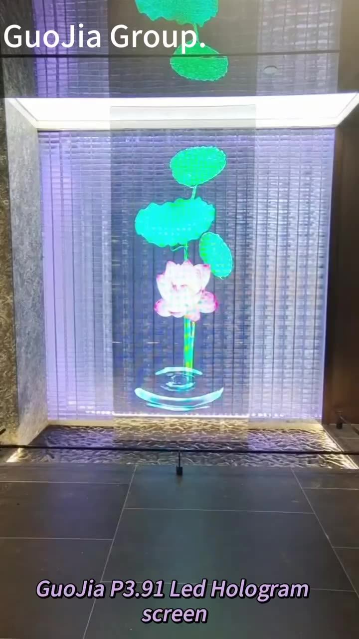 P5 Transparent Hologram Led Film Flexible High Brightness High ...