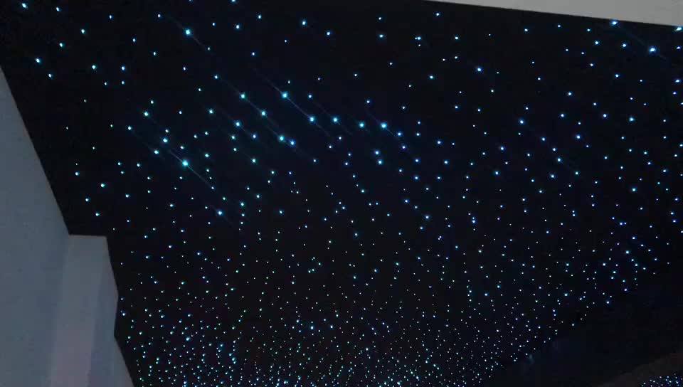 Infinity Fibre Optic Star Ceiling Polyester Fiber Board Panel For Home ...