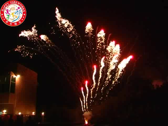 Chinese 100 Shot Aerial Assorted Color Grand Finale Fan Barrage Cakes ...