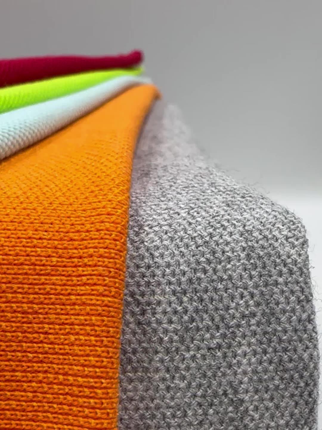 210 Gsm Golf T Shirt Fabric 63% Cotton 37% Polyester Pique Fabric Plain ...