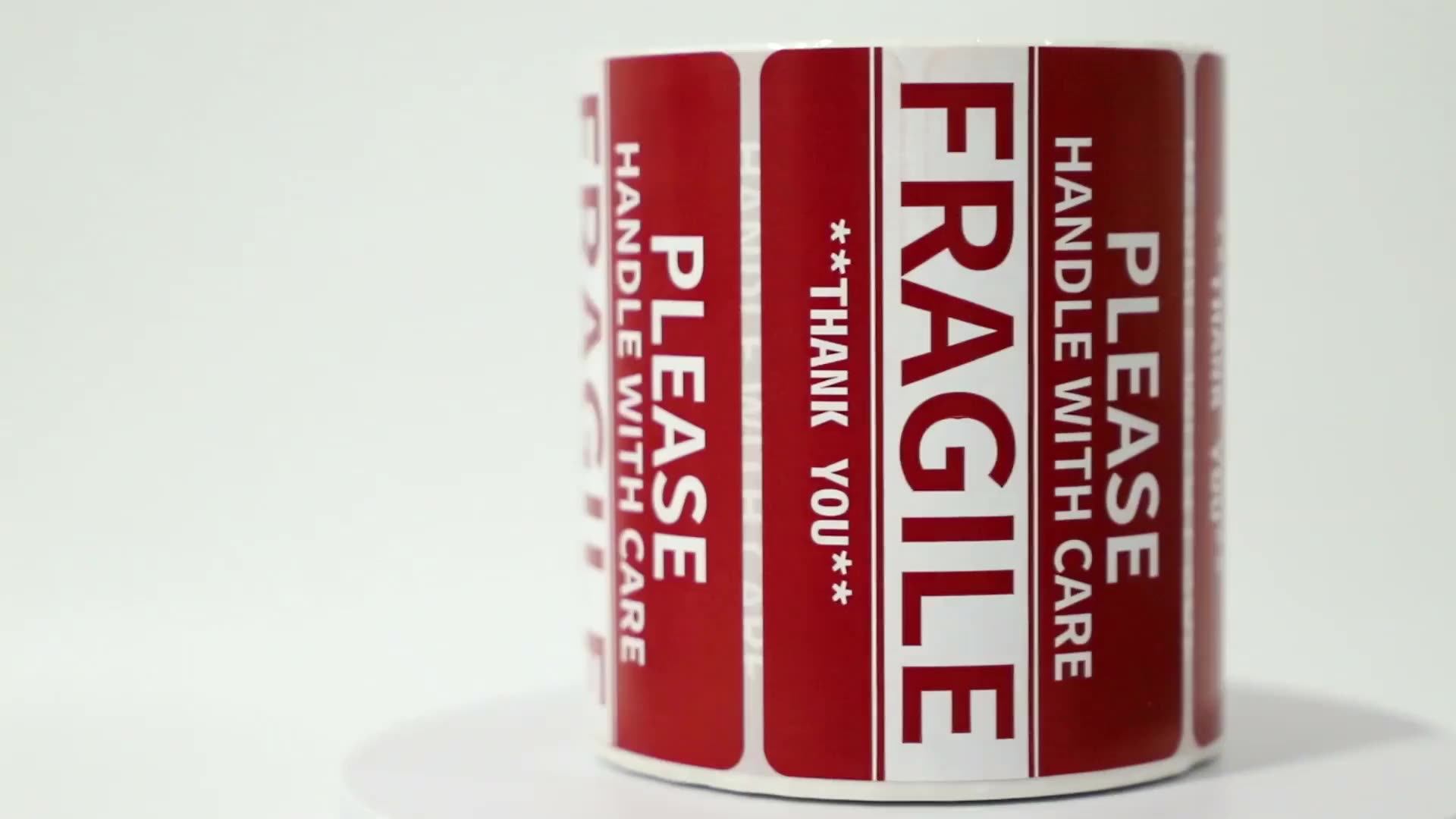 Fragile Handle With Care Warning Stickers For Shipping And Packing ...