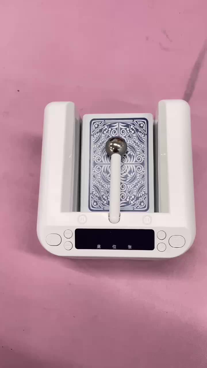 Easy To Carry Automatic Card Dealer Machine On Poker Table Top ...