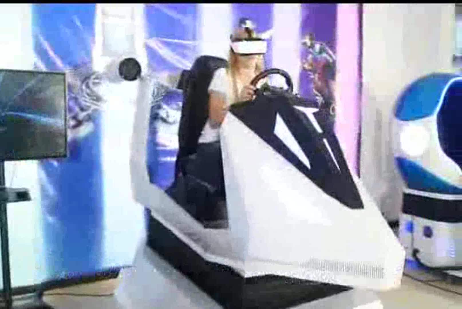 Simulator Car Game Machine Professional 9d Play Gaming - Buy 3 Seat 5d ...