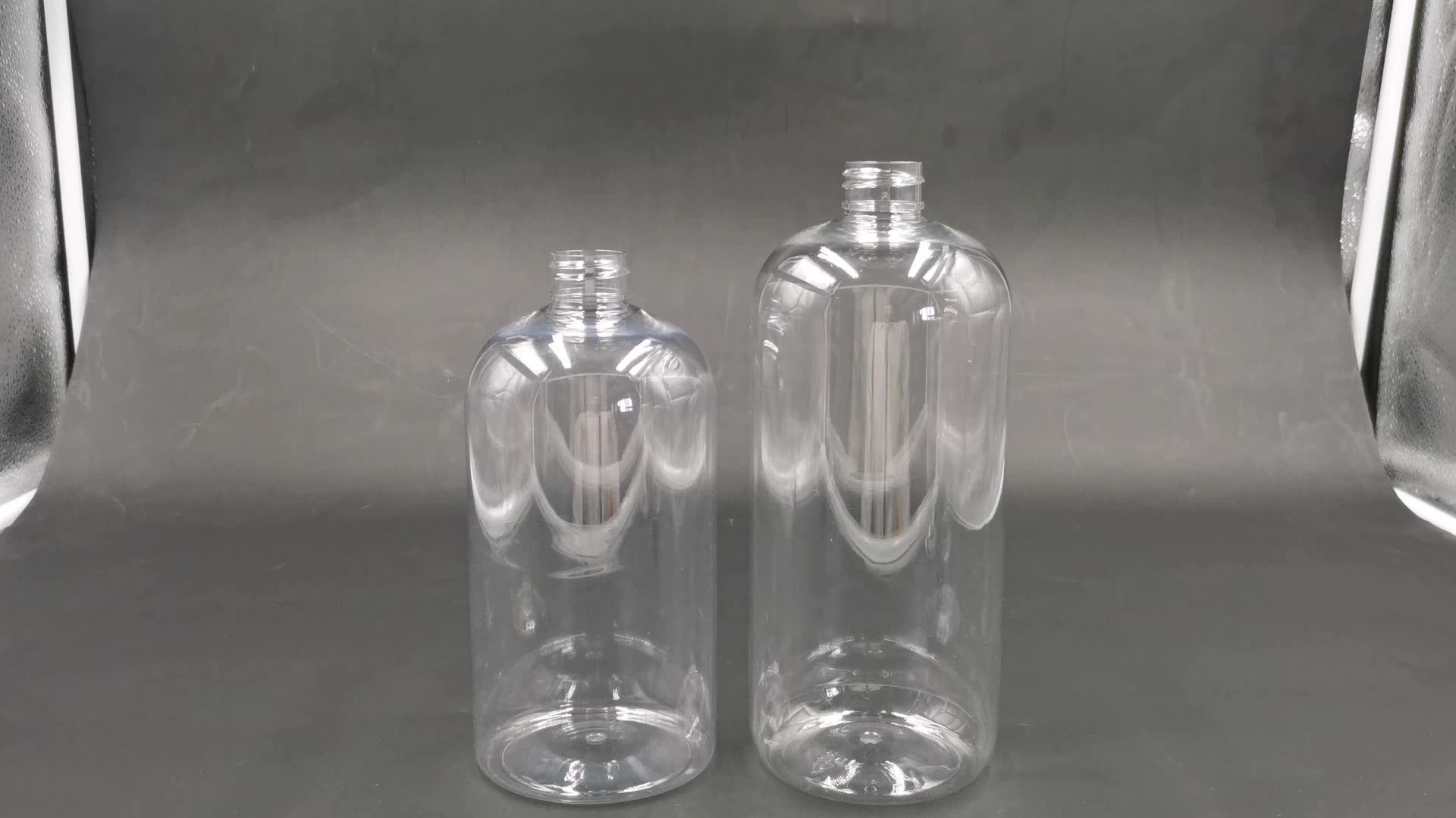 Finepack 1000ml 1 Liter 1l Plastic Bottle For Body Skin Care Packaging ...