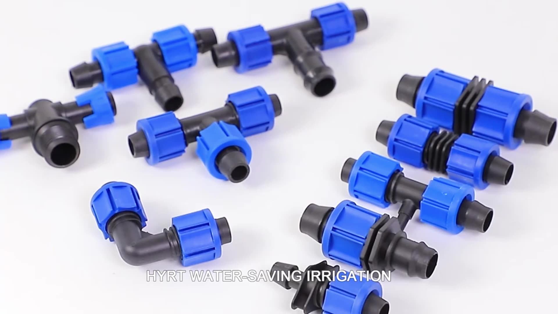 Agricultural Irrigation System 16mm Drip Tape Or Drip Hose Lock Ring ...