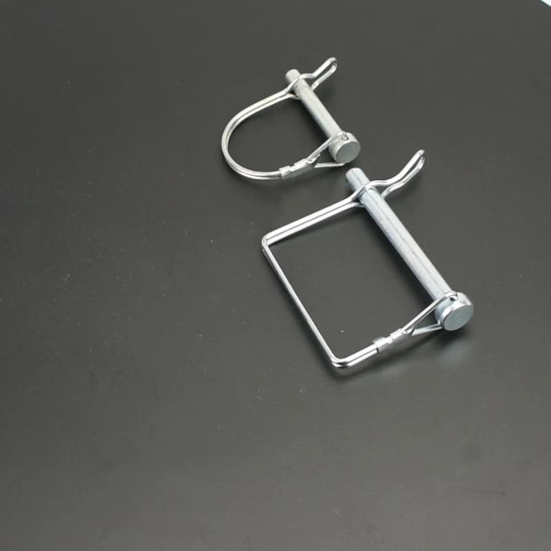Wire Lock And Lynch Pins D-type Spring Lock Pins Trailer Locks Couplers ...